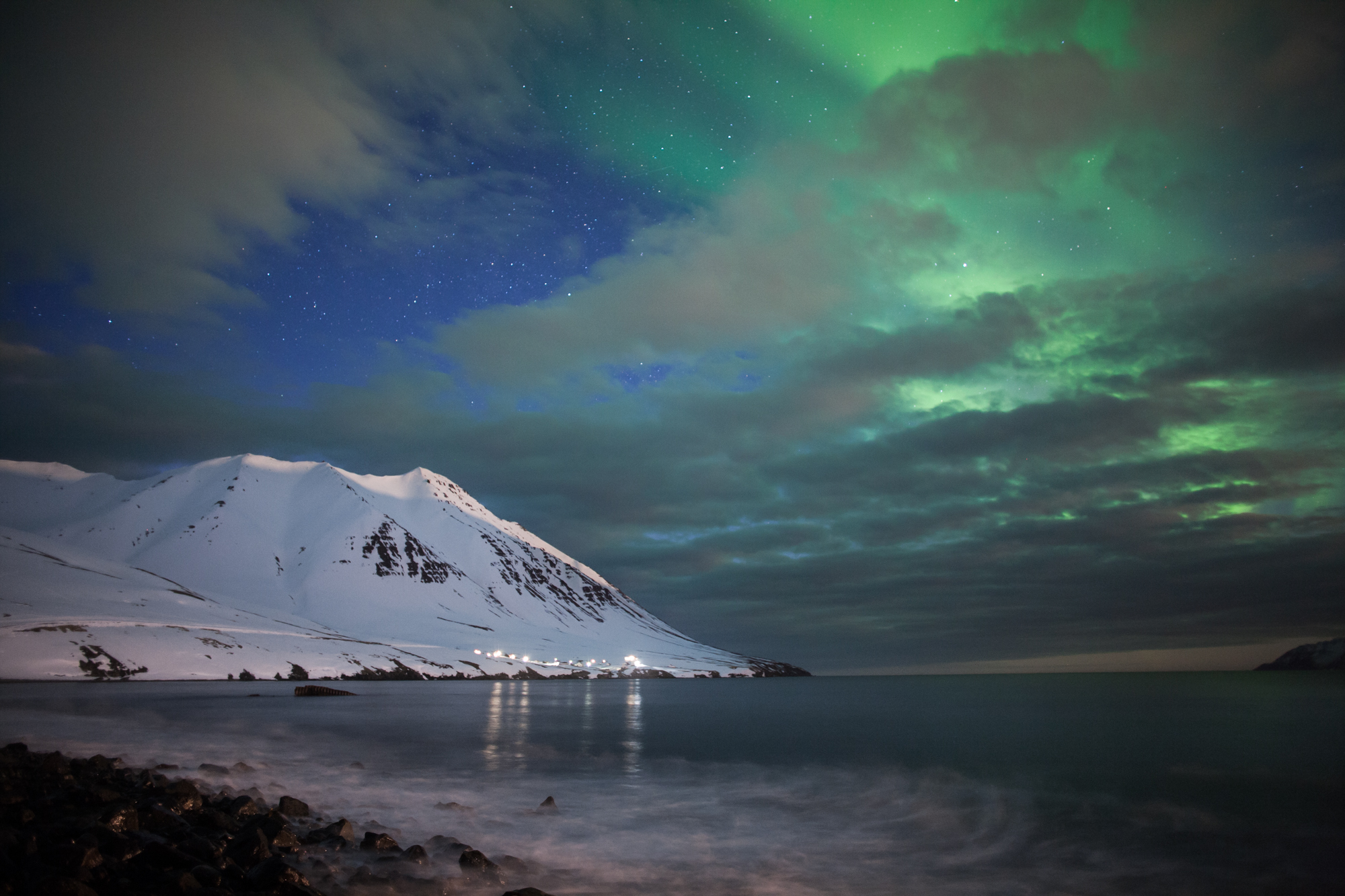 Grenivík Pier Northern Lights Place | Arctic Coast Way - North Iceland