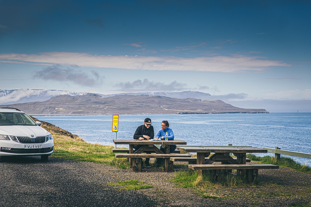 Hringsbjarg Rest Area | Arctic Coast Way - North Iceland